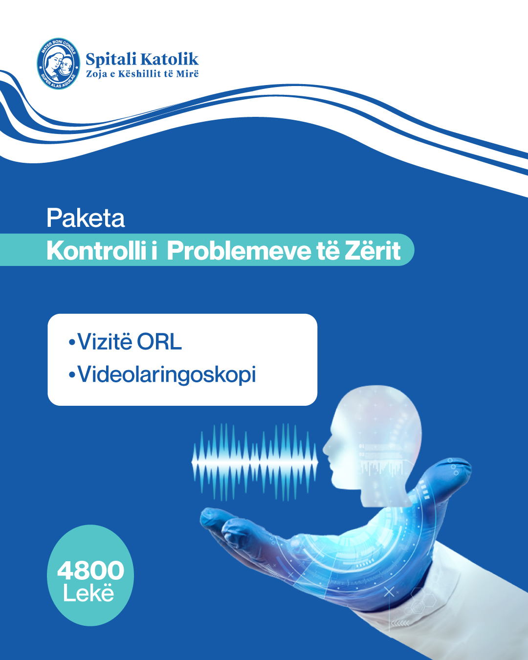 Paketa e Problemeve të Zërit - Spitali Katolik Zoja e Këshillit të Mirë
